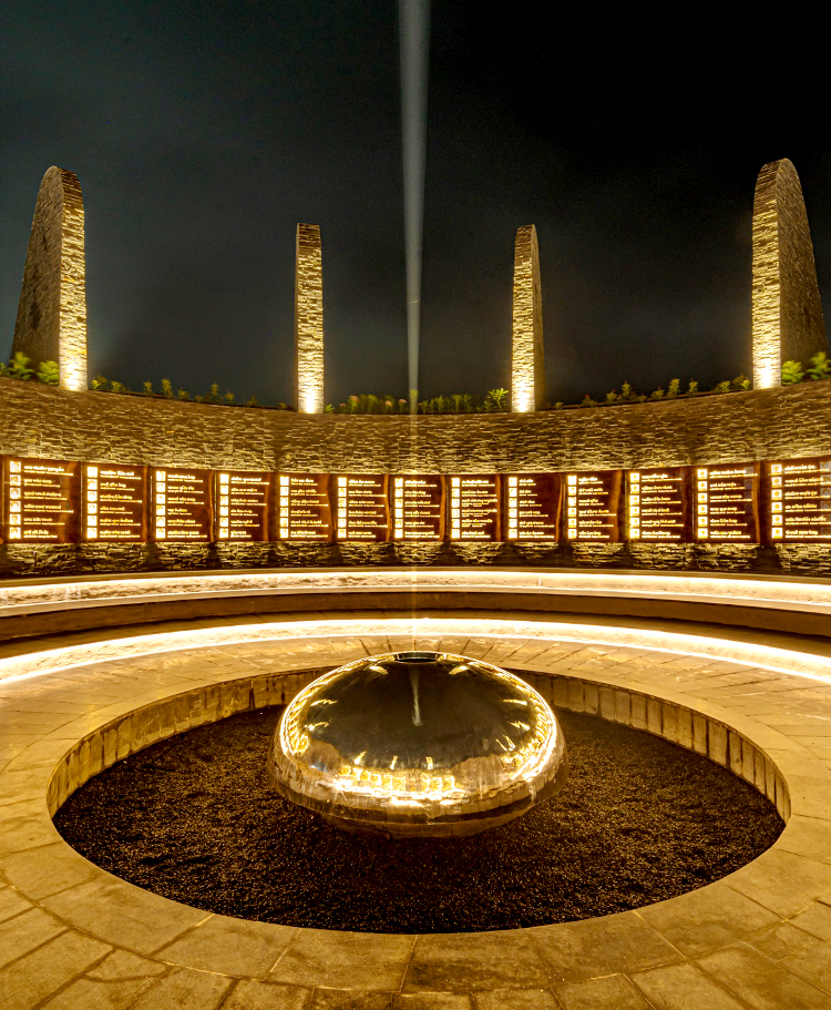 Noida-based architect designed the Smriti Van Museum, dedicated to the ...