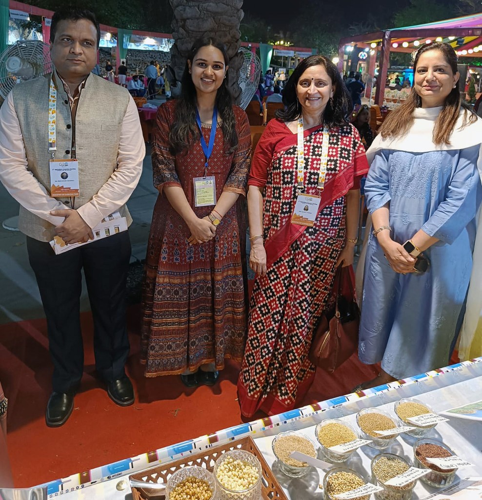 Apeejay alumna and entrepreneur showcases healthy food products at G20 ...