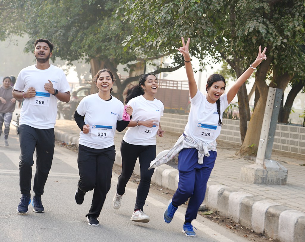 Apeejay Dwarka campus organises ‘Mini-Marathon 2023 – Run for Health ...