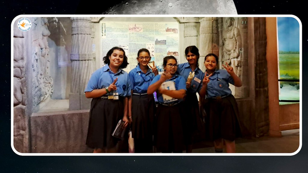 Students of this school reach for the stars on International Moon Day ...